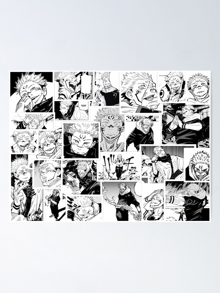 Póster «Collage de Sukuna» de Zigarts19443 | Redbubble