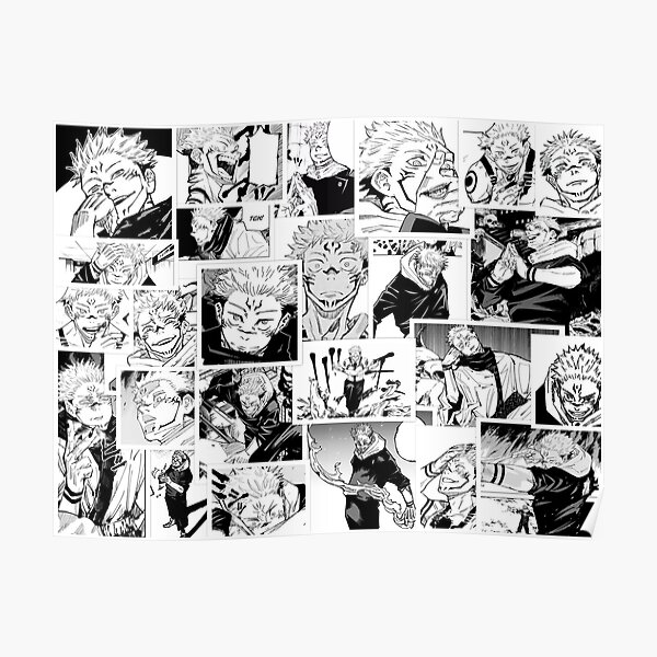 Póster «Collage de Sukuna» de Zigarts19443 | Redbubble