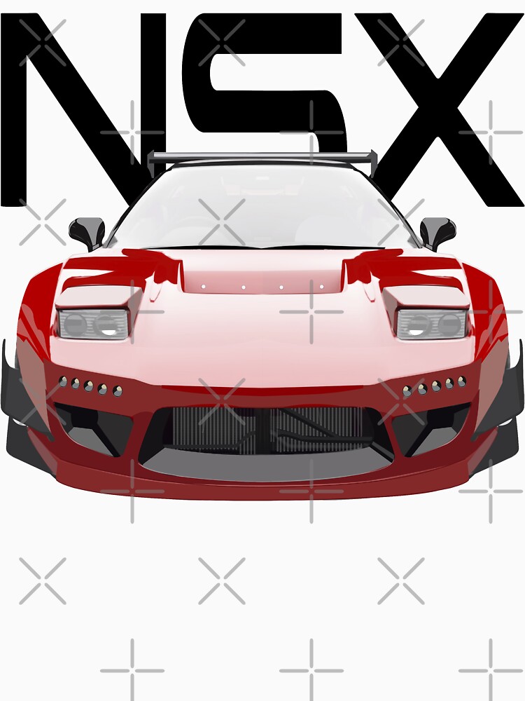 "WIDEBODY NSX" T-shirt for Sale by PERS0NA1 | Redbubble | nsx t-shirts ...