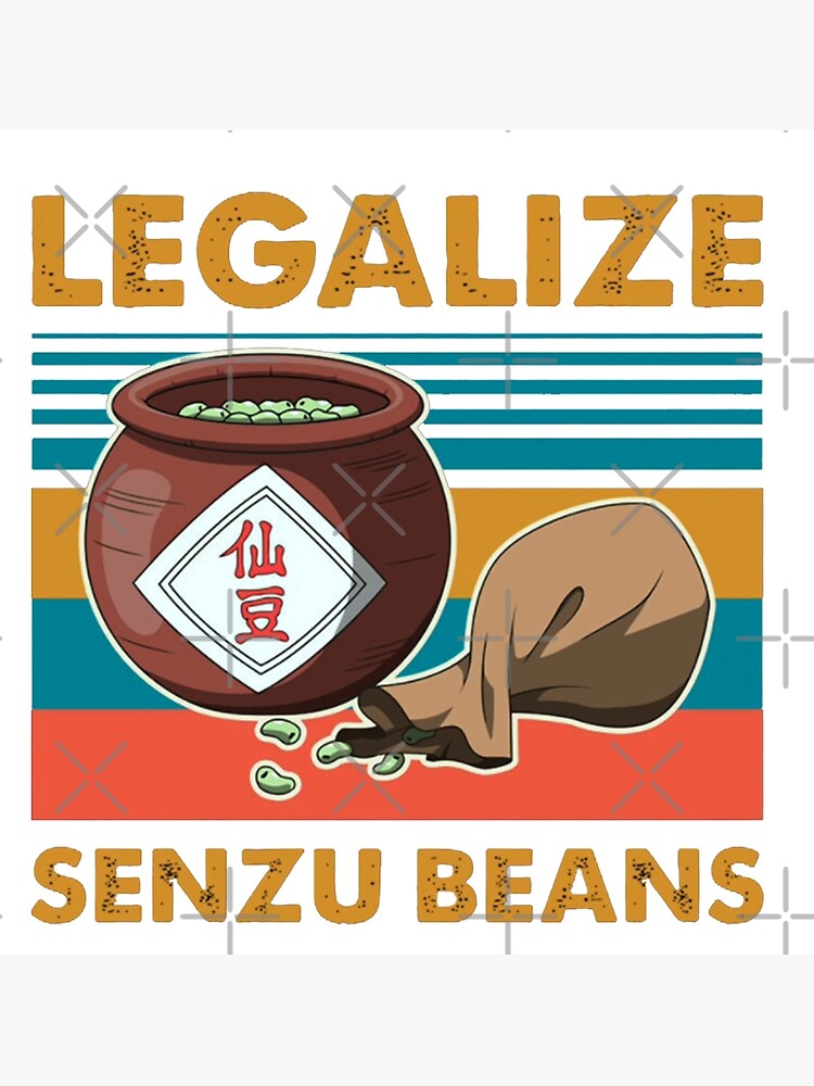 "Senzu beans - Dragon Ball" Poster by Fictionatic | Redbubble