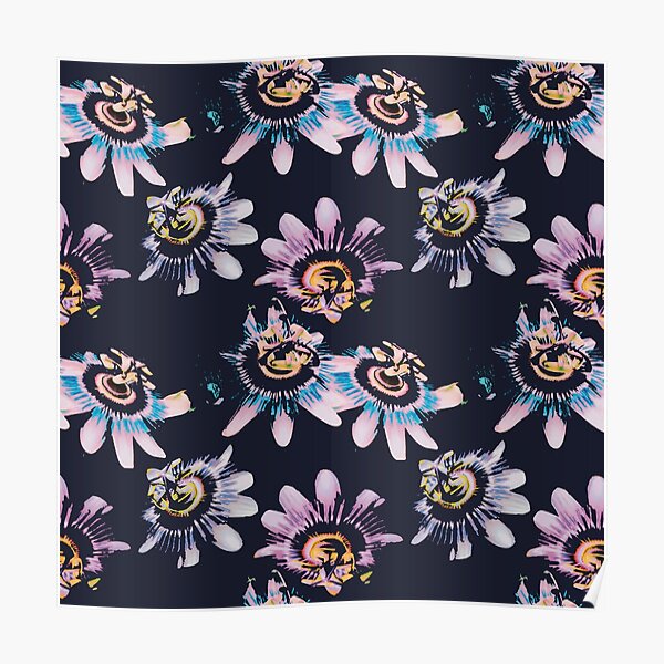 "Space flower digital design" Poster for Sale by tangledheart76 | Redbubble