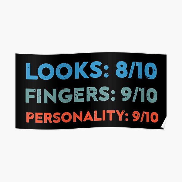 "Funny Missing Finger Amputated Joke, Funny gifts" Poster by Evanka ...