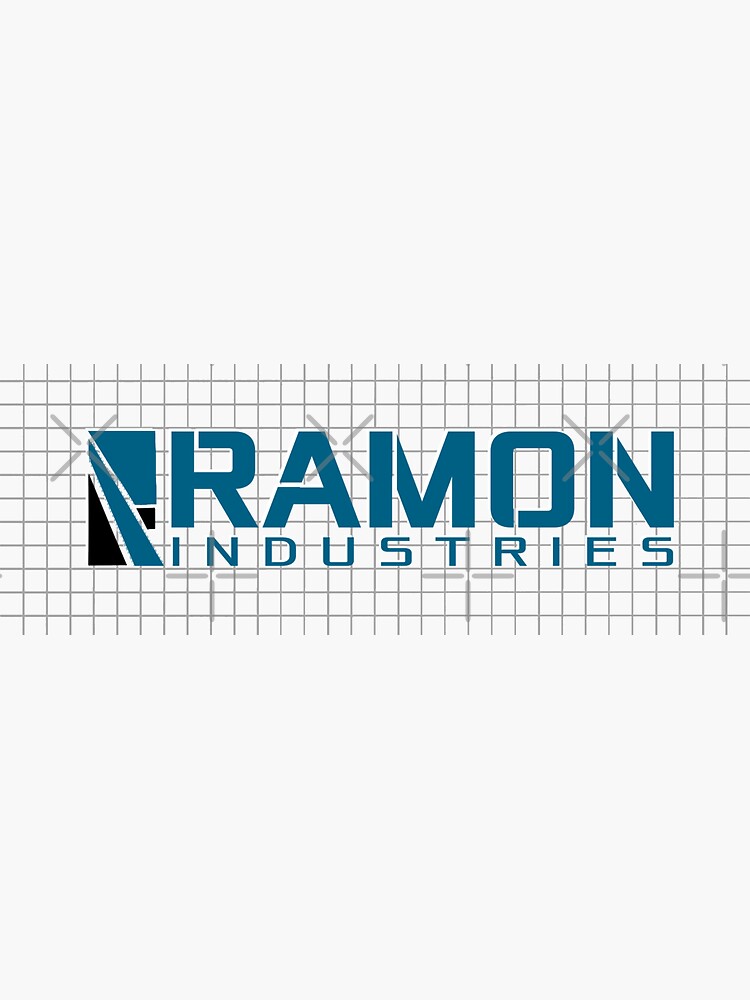 "RAMON INDUSTRIES" Sticker by chriswig | Redbubble