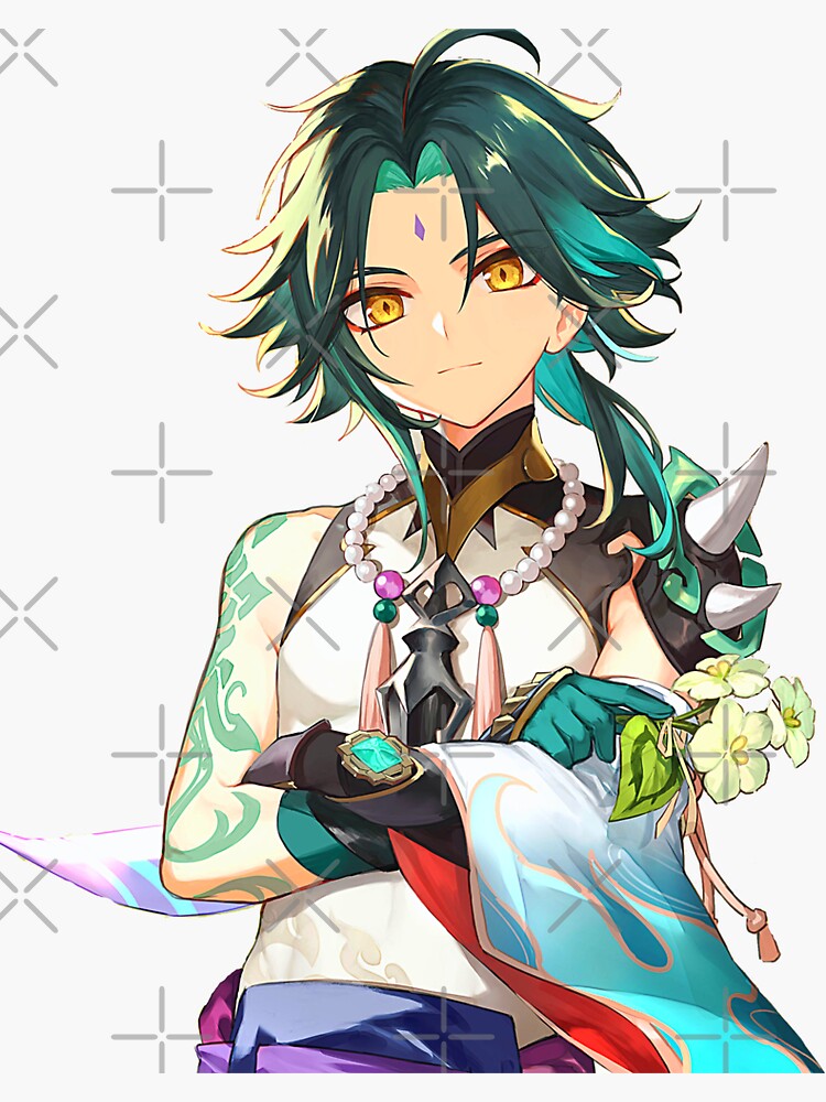 "Xiao - Genshin Impact " Sticker for Sale by Omagatoki | Redbubble