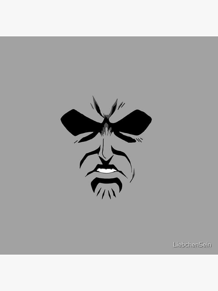 "Angry Face" Poster by LiebchenSein | Redbubble