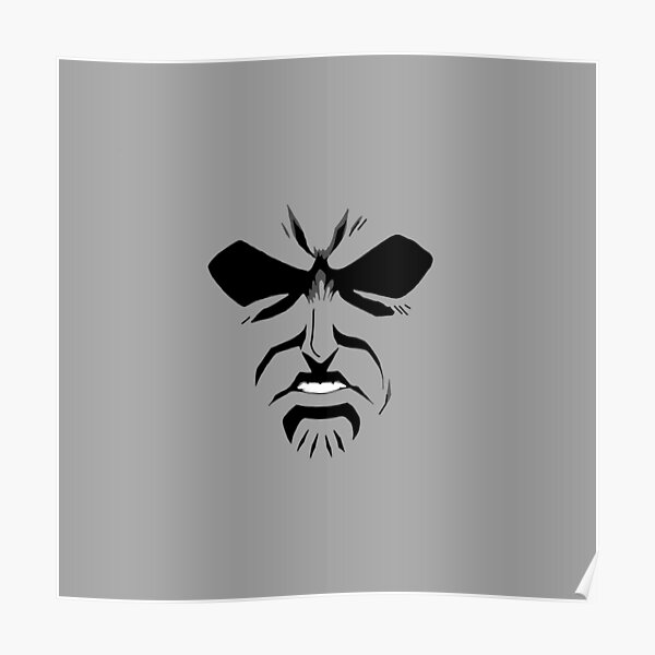 "Angry Face" Poster by LiebchenSein | Redbubble