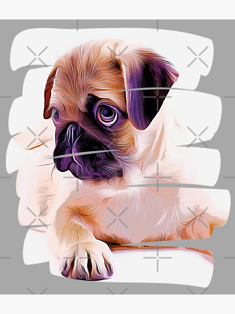 "Handsome Dog" Poster by GORLOG | Redbubble