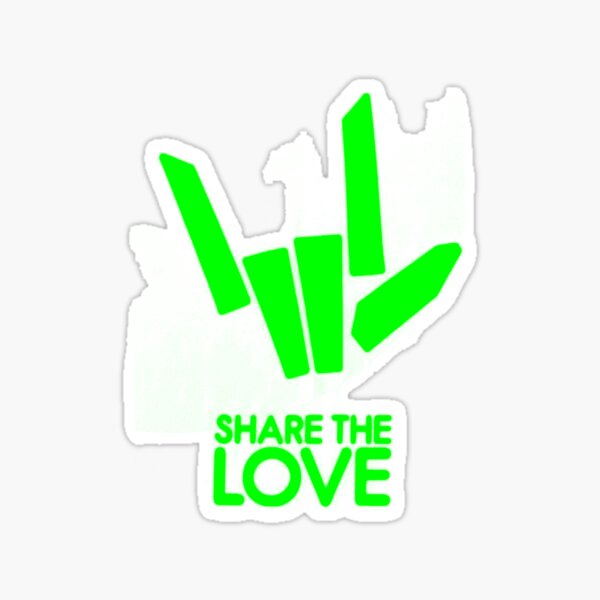 "Stephen Sharer Share the Love" Sticker for Sale by Tooromira | Redbubble