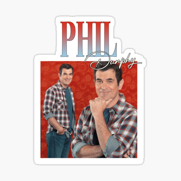"Phil Dunphy" Sticker for Sale by silvieex | Redbubble