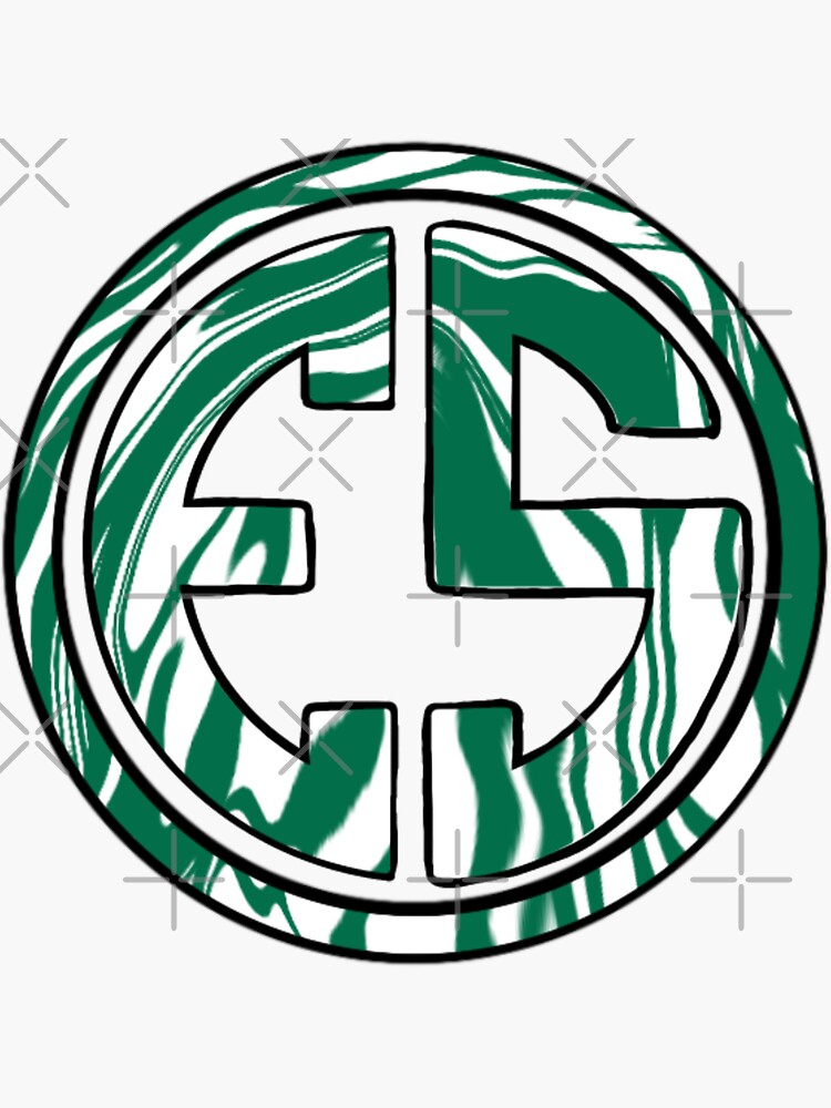 "evans scholar es logo marble" Sticker for Sale by andreariv | Redbubble