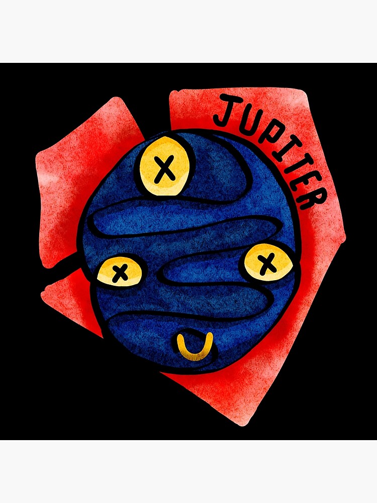 "Alien Jupiter Smiley Face" Art Print for Sale by raiykula | Redbubble