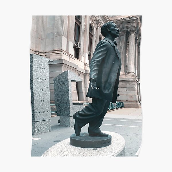 "Statue Of Octavius Catto In City Hall Philadelphia" Poster for Sale by ...