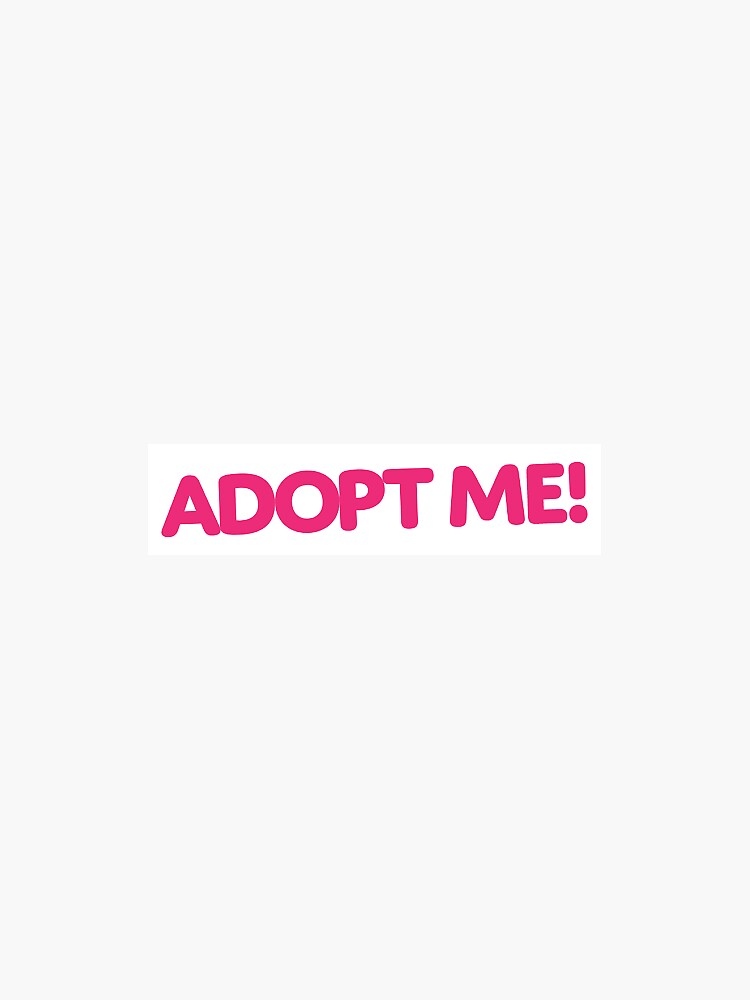 "Roblox Adopt Me" Sticker for Sale by robloxpuzzle | Redbubble