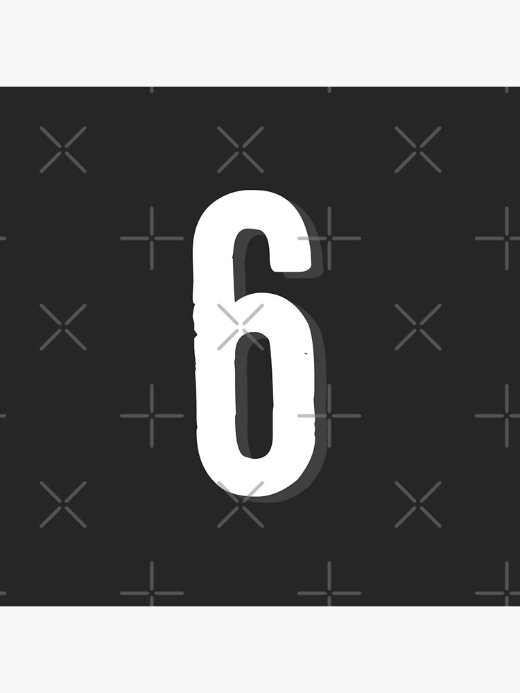 "Number six" Poster by Rayner21 | Redbubble