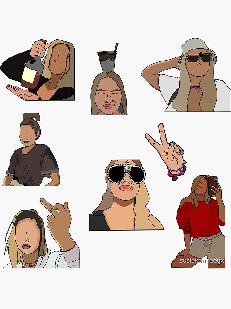 "Madelyn Cline sticker pack *1*" Sticker for Sale by susiekennedyx ...