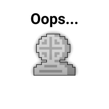 "Oops.... Connection Error" Sticker for Sale by MadGodMerch | Redbubble