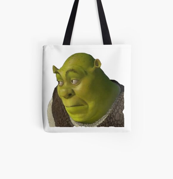"Shrek meme face" Tote Bag for Sale by DuckyDSGN | Redbubble
