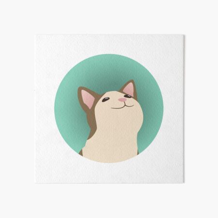 "Happy Popcat" Art Board Print for Sale by RimRimm | Redbubble