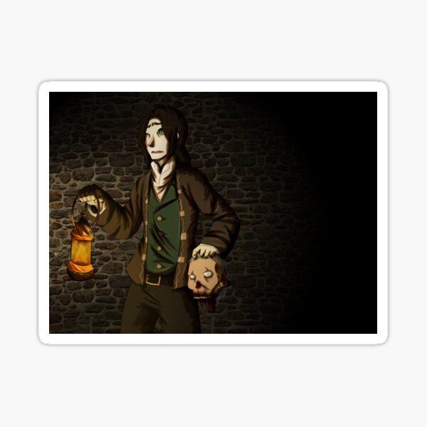 "Daniel of Mayfair" Sticker for Sale by cakeisforrobots | Redbubble