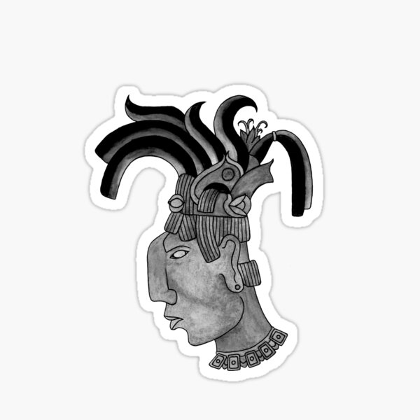 "Mayan" Sticker for Sale by mackarmstrong | Redbubble