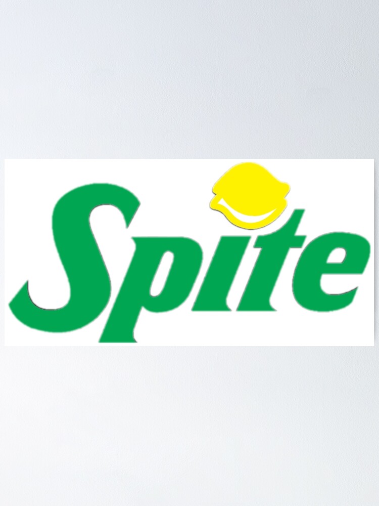 "Spite logo" Poster for Sale by Apex5 | Redbubble