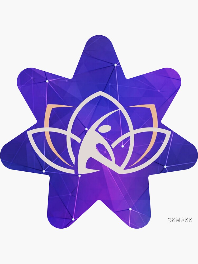 "Branded Logo flower wheel " Sticker for Sale by SKMAXX | Redbubble