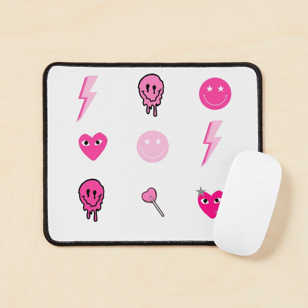 "The Ultimate Preppy Pink Sticker Pack" Art Board Print for Sale by ...