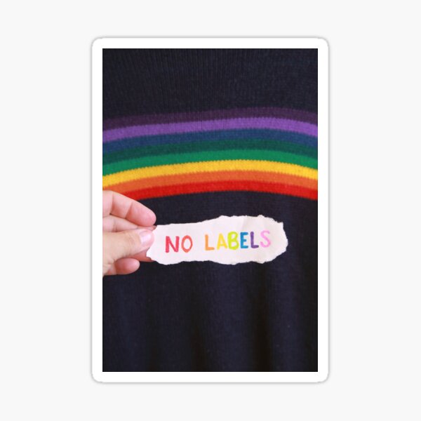 "No label for the LGTBQ + community" Sticker for Sale by Rafandomy ...