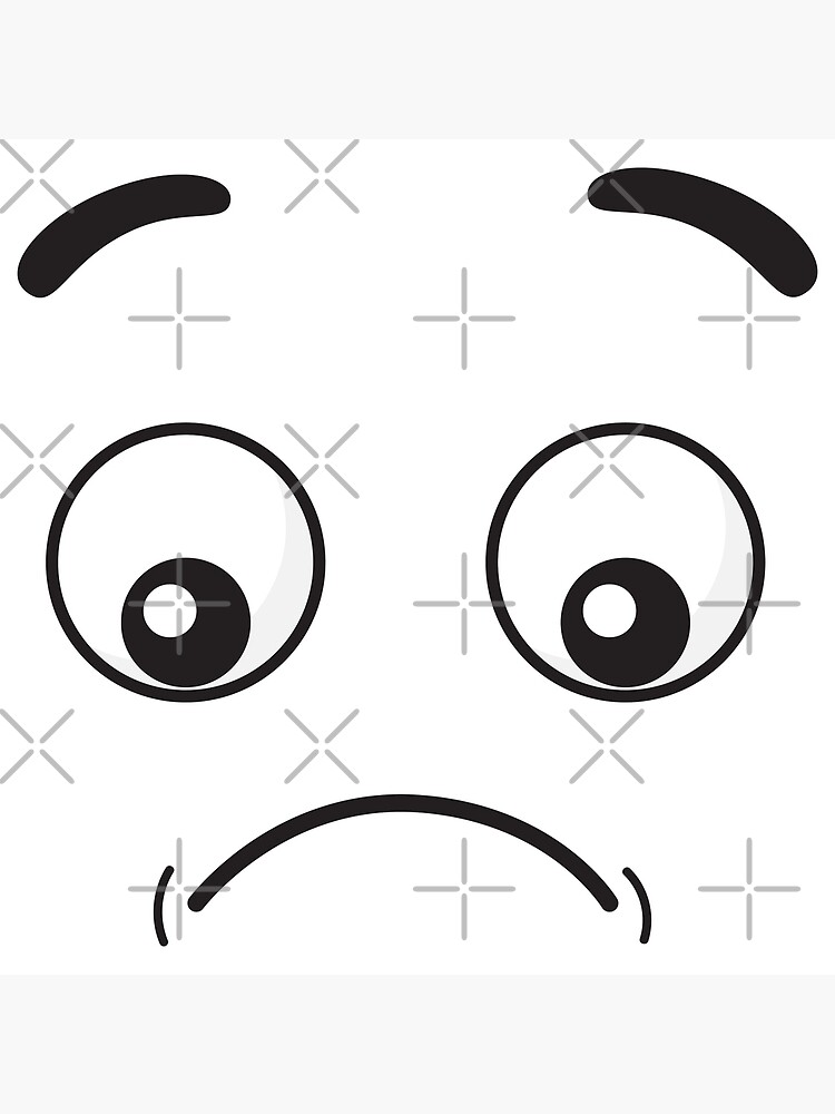Sad Mood Faces
