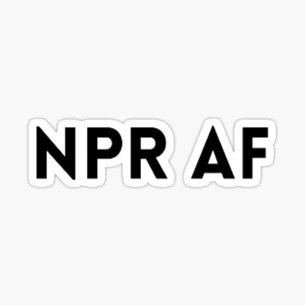Npr Gifts & Merchandise for Sale | Redbubble