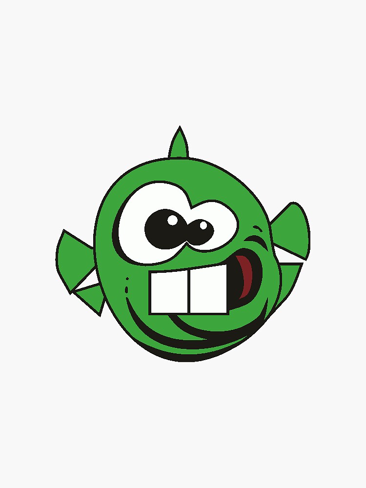 "Dopefish" Sticker for Sale by kden | Redbubble