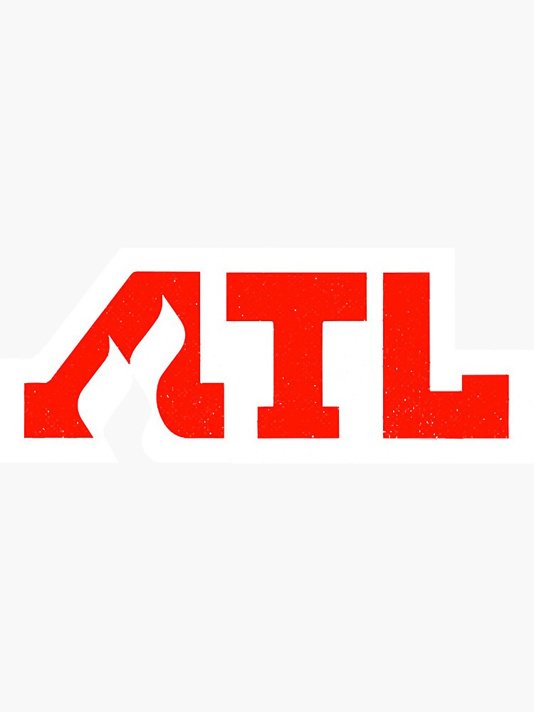 "ATL " Sticker for Sale by BeyonceBuc | Redbubble