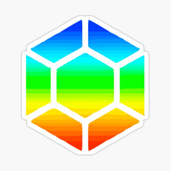 "The Rainbow Gem" Sticker for Sale by SlickNicksPics | Redbubble