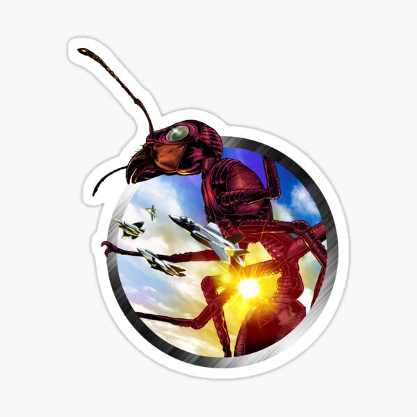 "Ultimate Gi-Ant Ant" Sticker for Sale by 13thFloorDesign | Redbubble