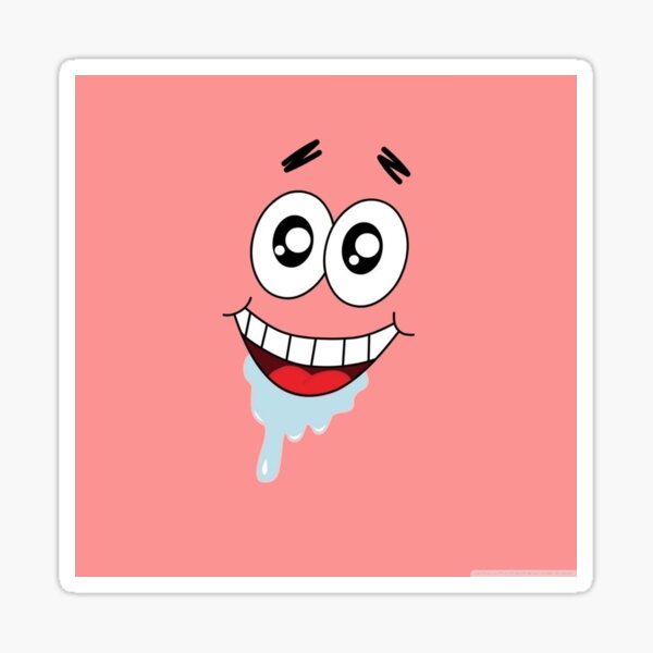 "patrick star " Sticker for Sale by McLaughlinsusan | Redbubble