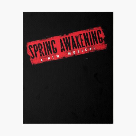 "Spring Awakening Logo" Art Board Print by DainBrinkerhoff | Redbubble