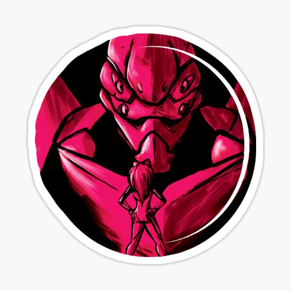 "Asuka " Sticker for Sale by AnnabelleVernon | Redbubble