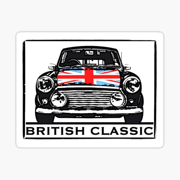 "British Classic" Sticker by stevenpoulton | Redbubble