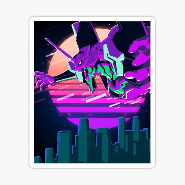 "Neon Genesis Evangelion - Eva 01 " Sticker for Sale by AnnabelleVernon ...
