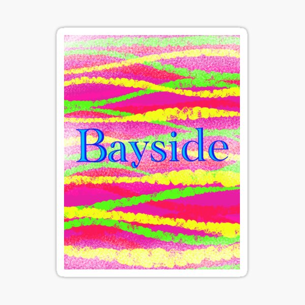 "Bayside" Sticker for Sale by Mfurneaux2021 | Redbubble