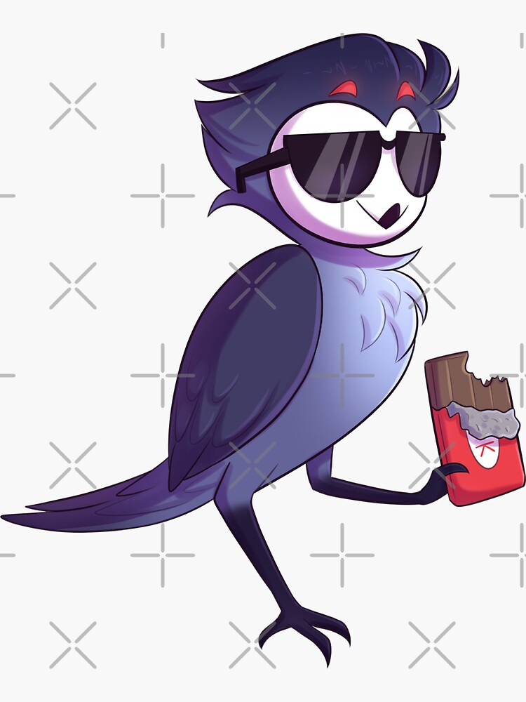 "Owl Stolas sunglasses" Sticker for Sale by Norithelord | Redbubble