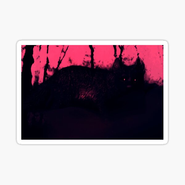 "NightFox" Sticker for Sale by Drewfinnimore | Redbubble