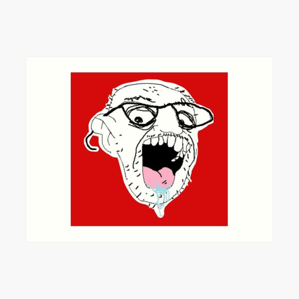 "Soyjack coomer wojak" Art Print for Sale by LevonSan | Redbubble