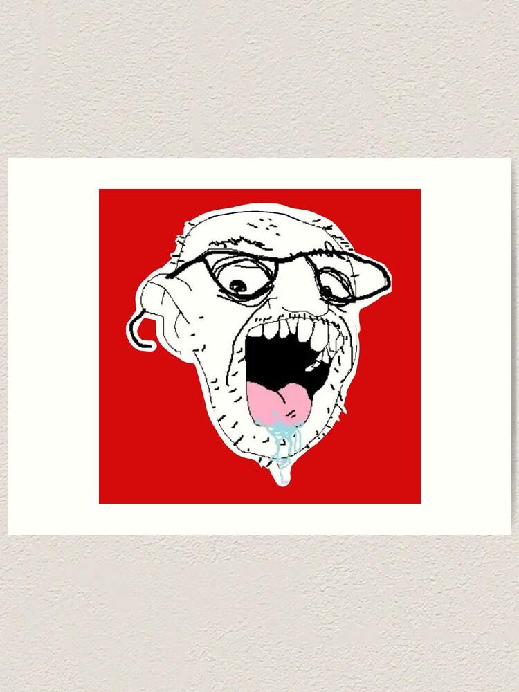 "Soyjack coomer wojak" Art Print for Sale by LevonSan | Redbubble