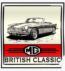 Classic Mg Posters | Redbubble