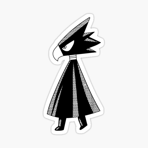 "My Hero Academia Edit - Tokoyami!!" Sticker for Sale by Chimera-Kraken ...