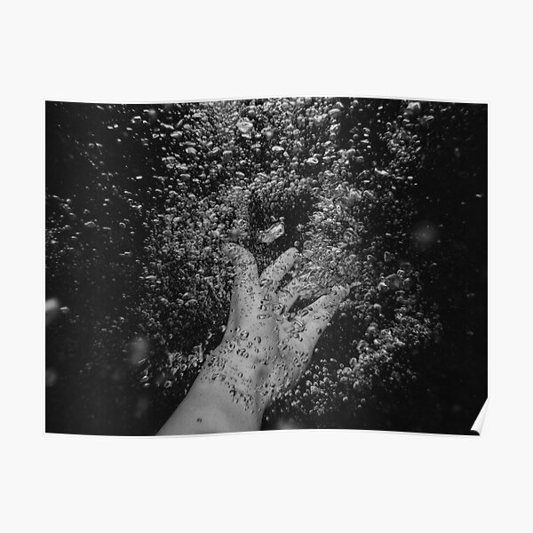 "deep water" Poster for Sale by Dark-Ticket | Redbubble