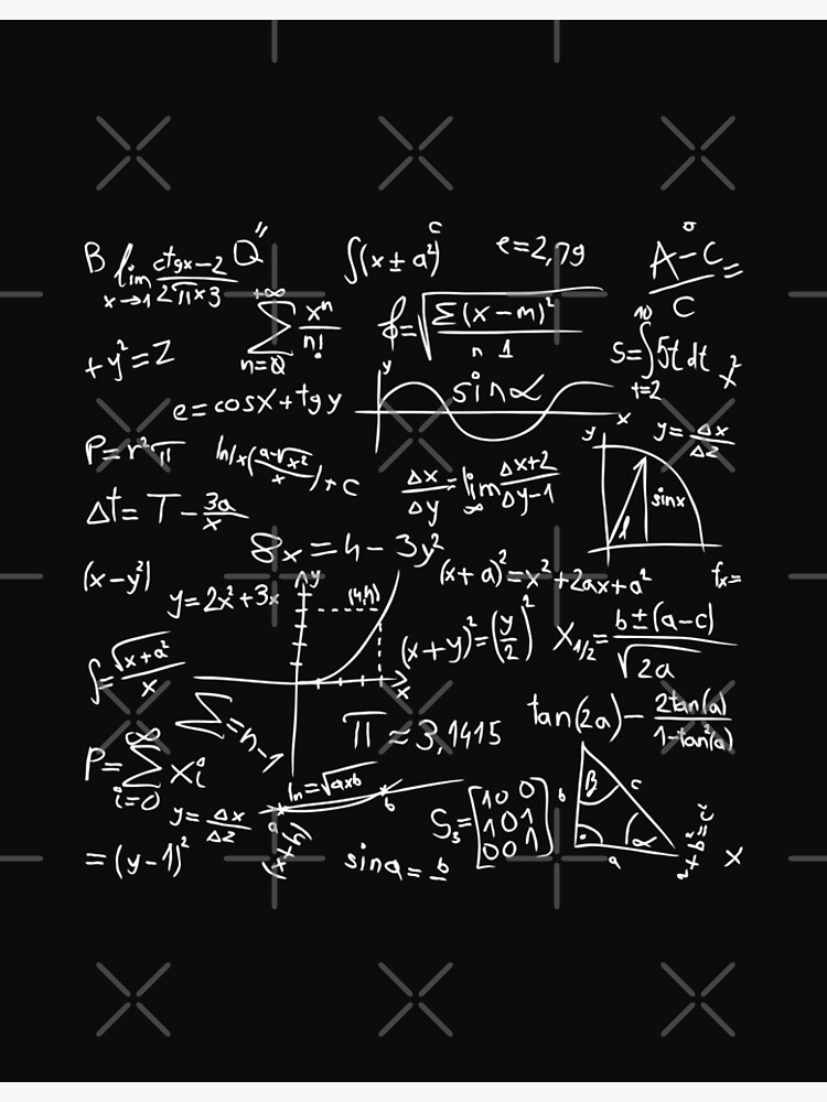 Intense math calculation Premium Matte Vertical Poster sold by Goutam ...
