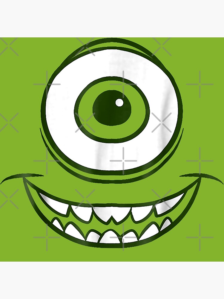 " Monsters Mike Wazowski Halloween Graphic" Poster by AprilinaManon ...