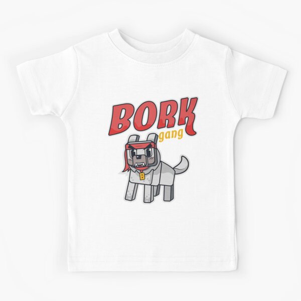 "slogo-bork-gang-" Kids T-Shirt for Sale by shamales | Redbubble